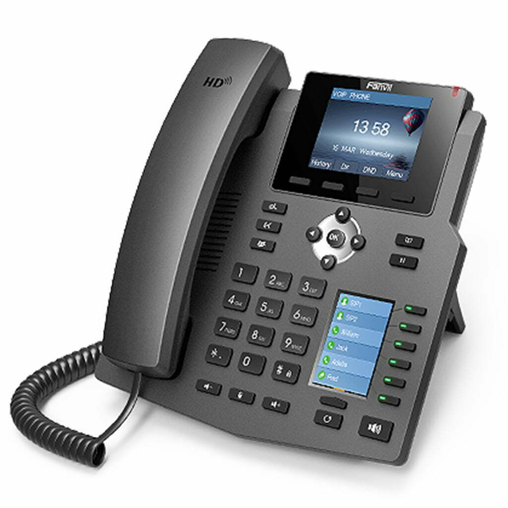 Fanvil X4 POE HD Voice IP Phone | ZAMAN IT